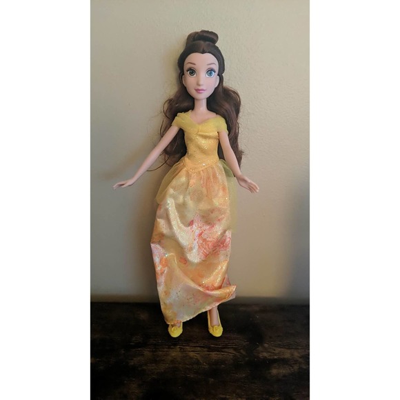 Hasbro | Toys | Disney Princess Royal Shimmer Belle Fashion Doll 1 ...
